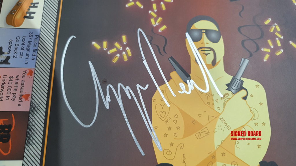 GAME - RARE Signed - Chopper the Game #3 | Chopper Read The Board Game